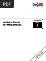 Grade 2 Math Activity Sheets | PDF | Copyright