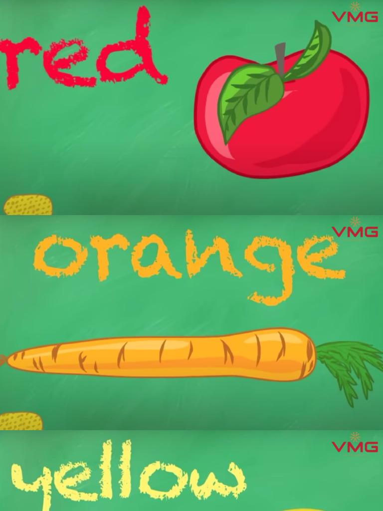 Colours in Nature - Flashcards | PDF