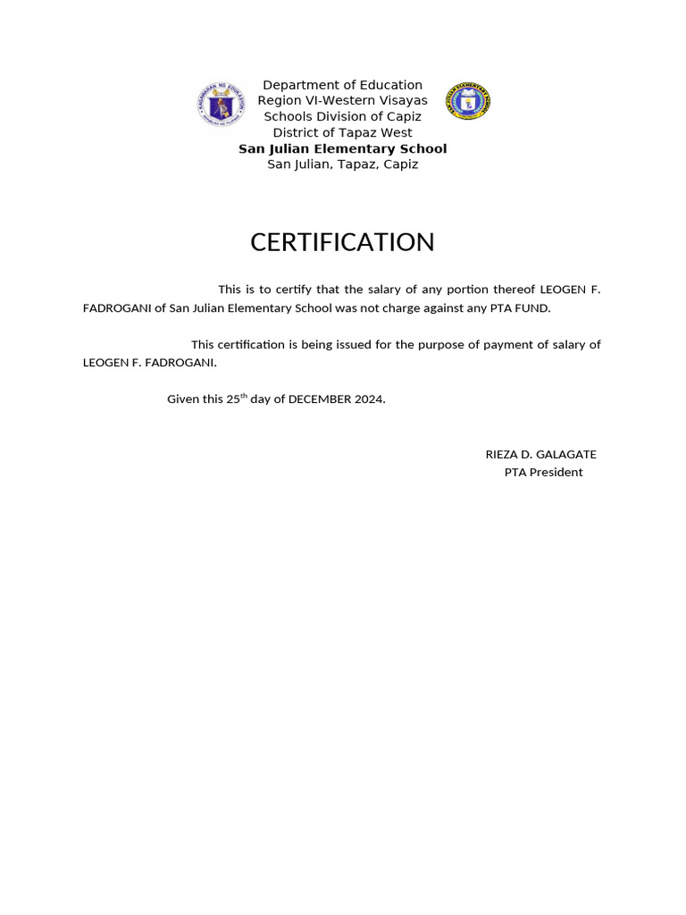 Certication Security Services | PDF