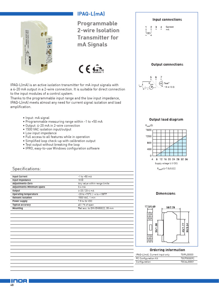 Catalog Sheet IPAQ-LmA en | PDF | Amplifier | Computer Engineering