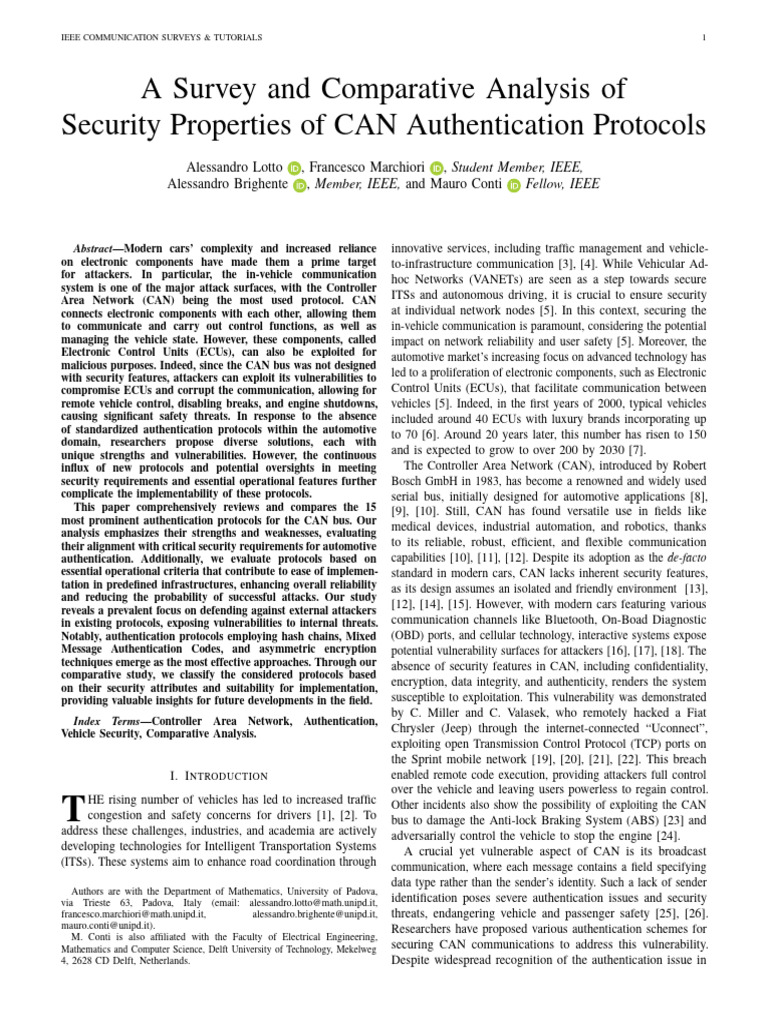 1_A_Survey_and_Comparative_Analysis_of_Security_Properties_of_CAN_Authentication_Protocols | PDF ...