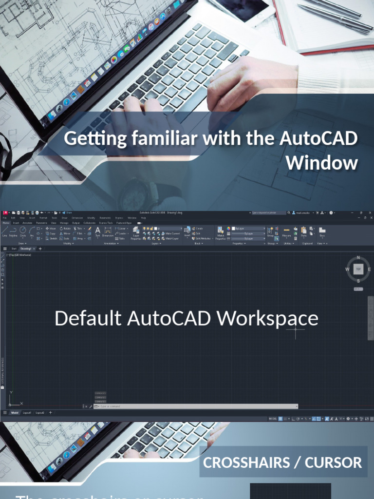 Getting Familiar With the AutoCAD Window | PDF | Menu (Computing ...