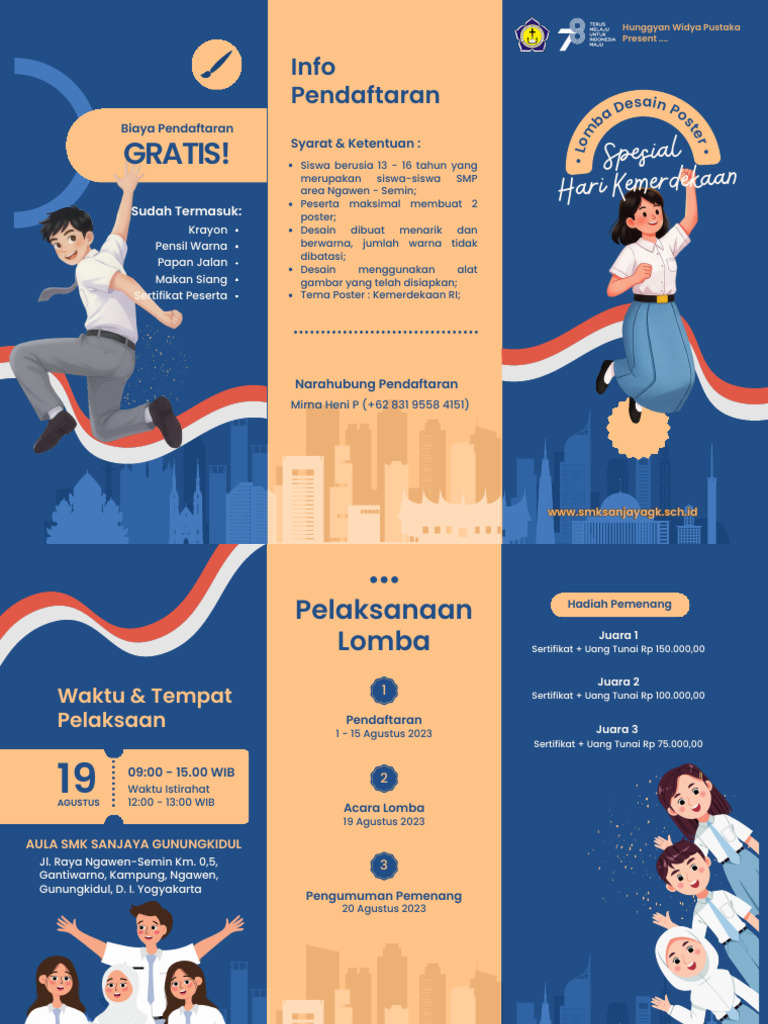 Brosur Event Perpust Tahun 2023 - Lomba Poster | PDF