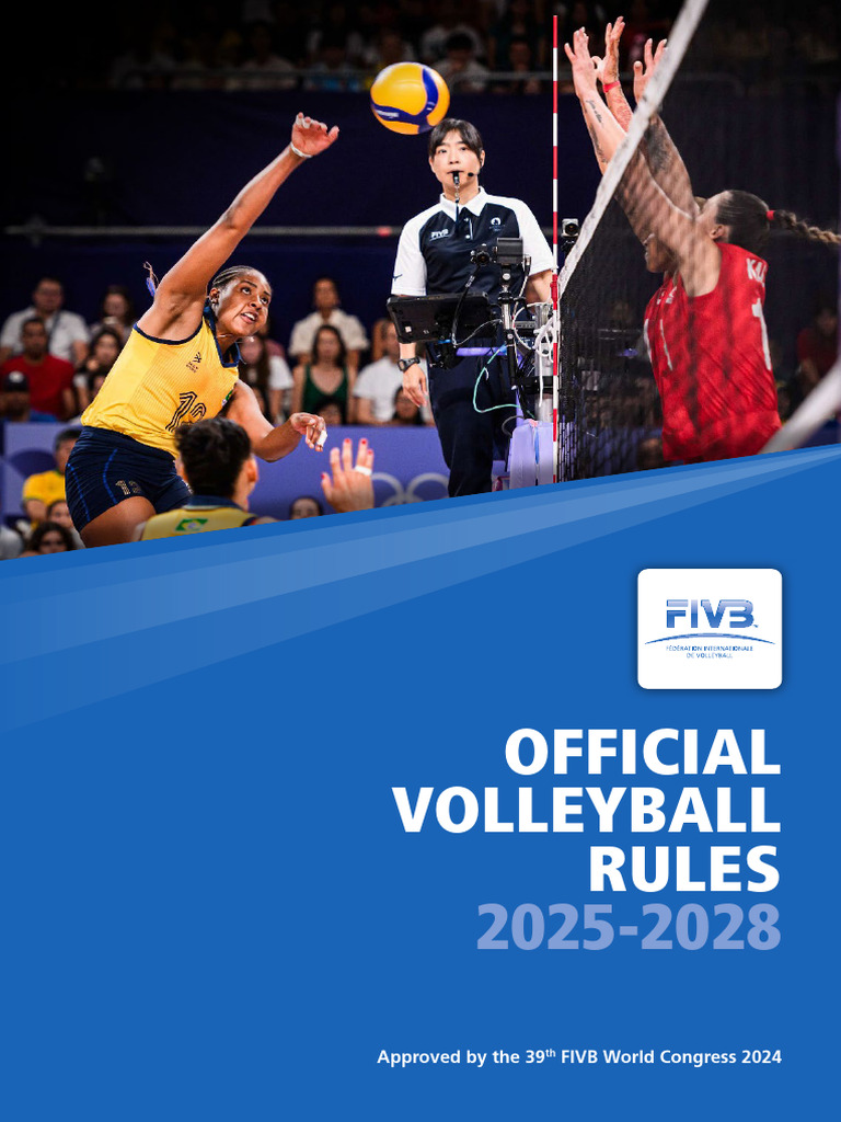 Official Volleyball Rules 2025-2028 | PDF | Volleyball | Sports