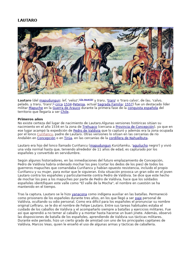 Lautaro | PDF