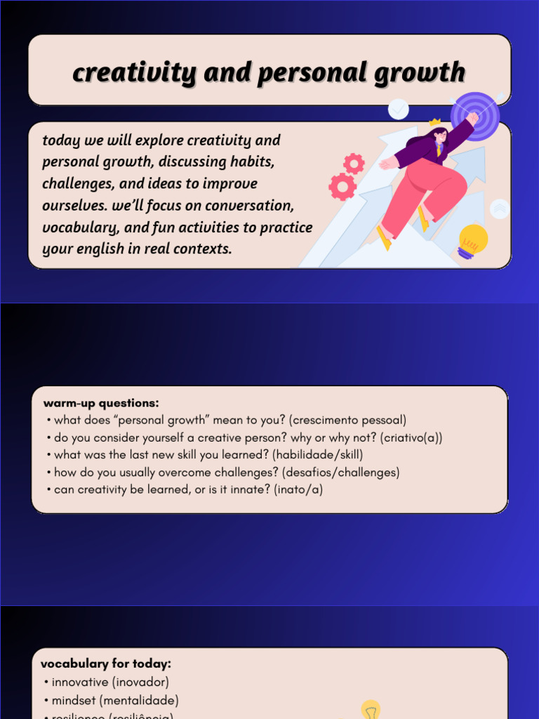 Enhancing Creativity for Personal Growth | PDF | Creativity | Disciplines