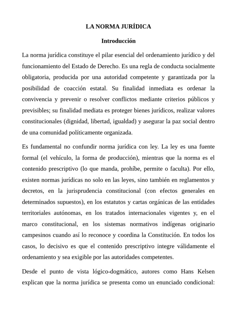 Fundamentos de la Norma Jurídica | PDF | Estado (política) | Constitución