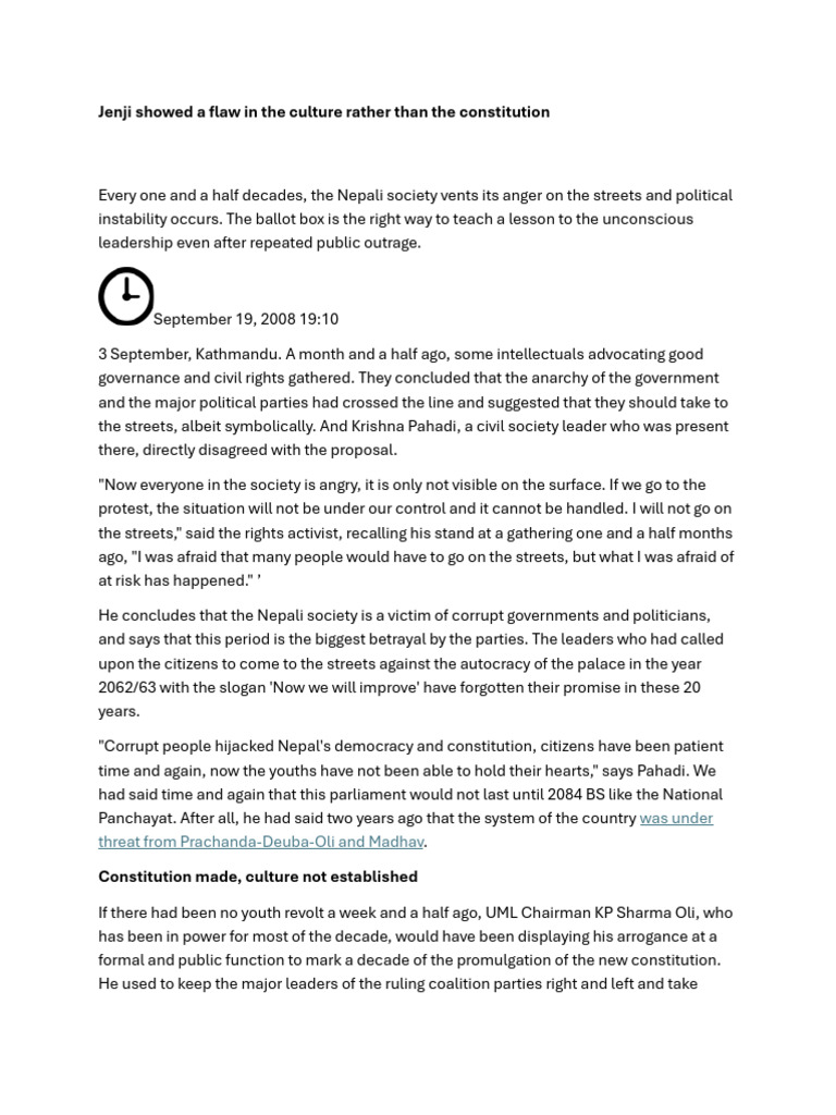 Controversial Constitution of Nepal 2015 | PDF | Government | Nepal