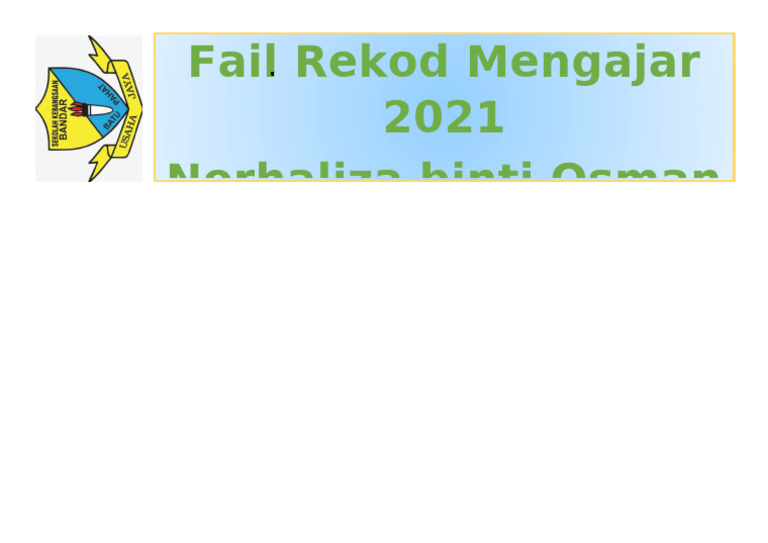 Tulang File RPH | PDF