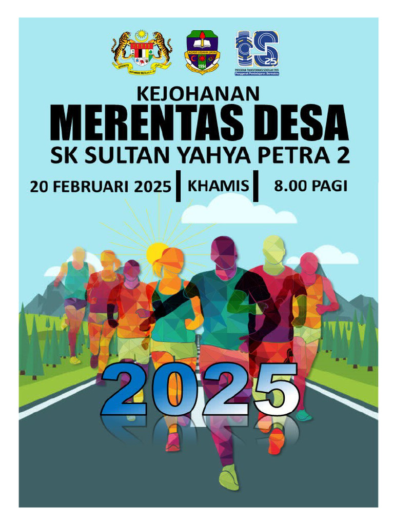 Jadwal Kejohanan Merentas Desa 2025 | PDF