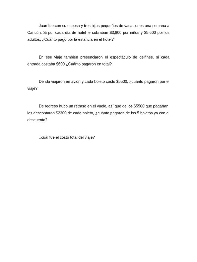 Problema de Multiplicación | PDF