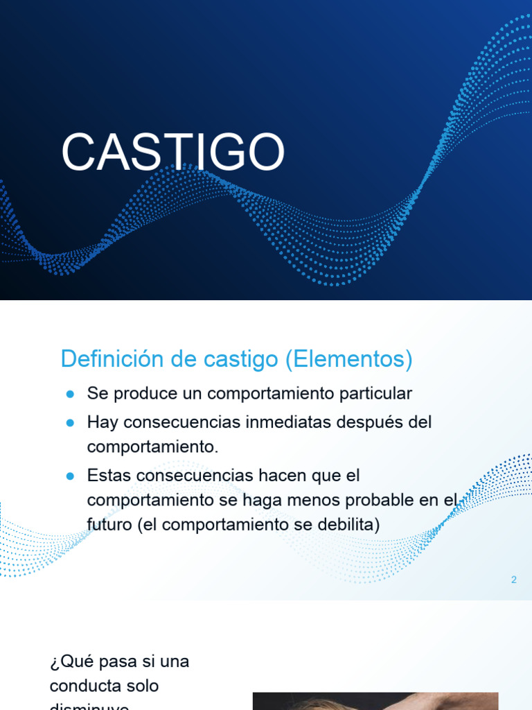 Castigo | PDF | Comportamiento | Reforzamiento