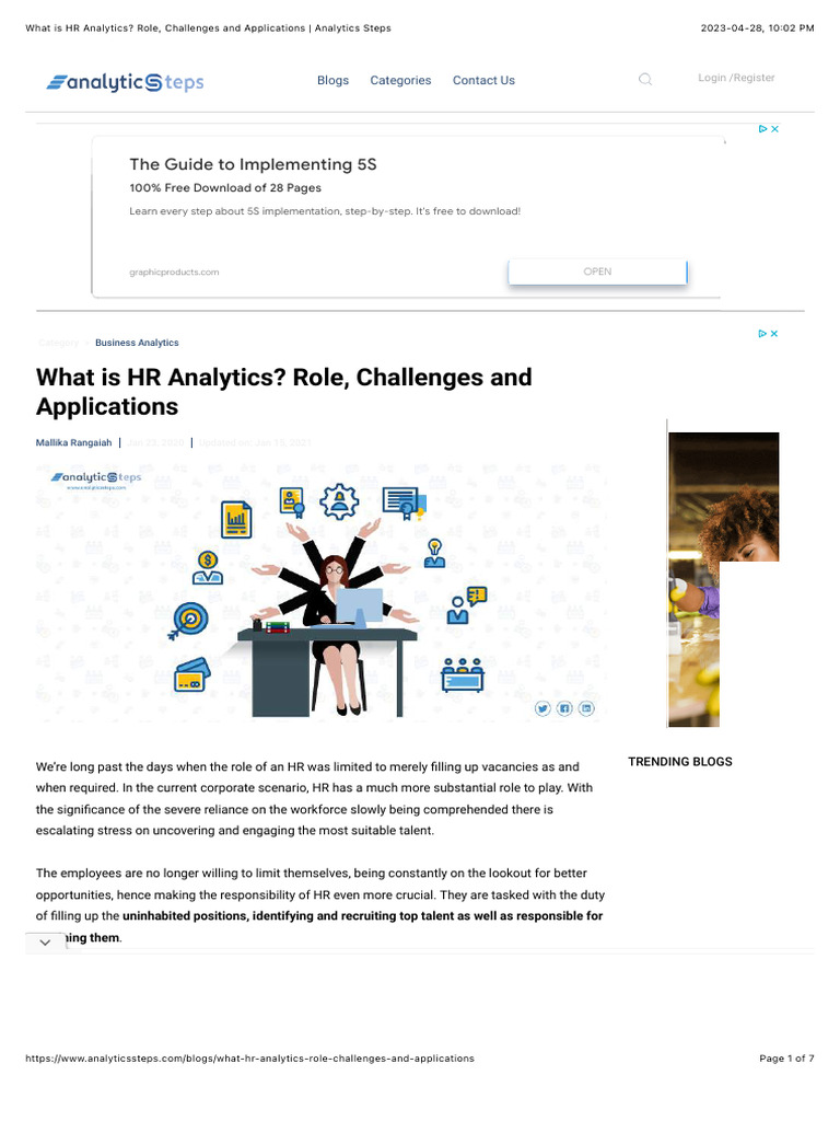 What Is HR Analytics? Role, Challenges and Applications - Analytics ...