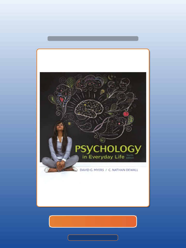 Psychology in Everyday Life 4th Edition Myers eBook and TestBank Bundle ...
