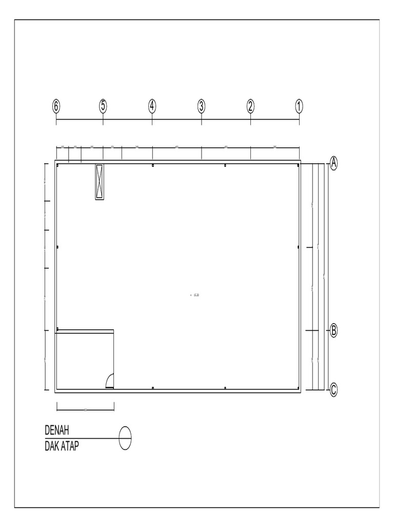 Denah Dak Atap | PDF