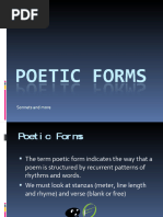 Understanding Poetry Conventions | PDF | Metre (Poetry) | Poetic Rhythm