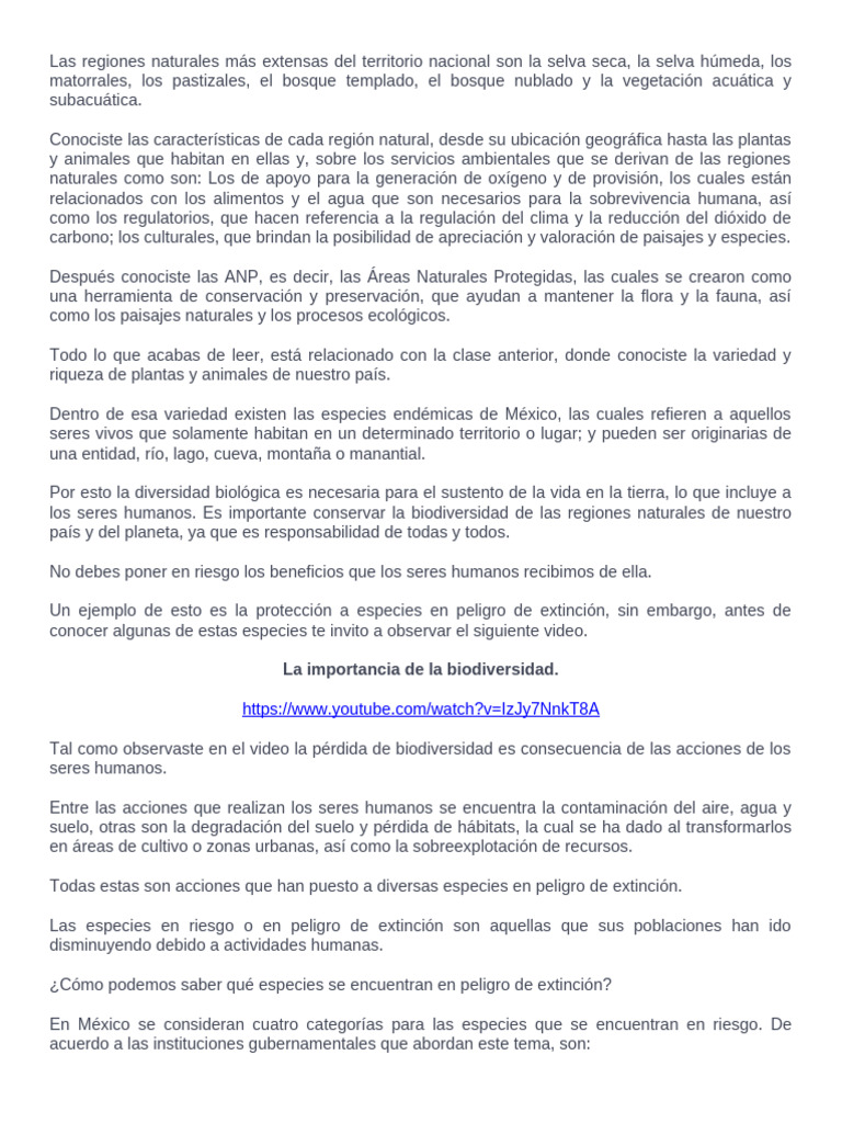 Bio Divers i Dad | PDF | Especie en peligro | Extinción