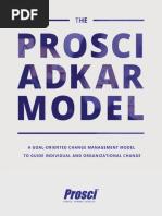 ADKAR Assessment Worksheet Guide | PDF | Change Management | Learning