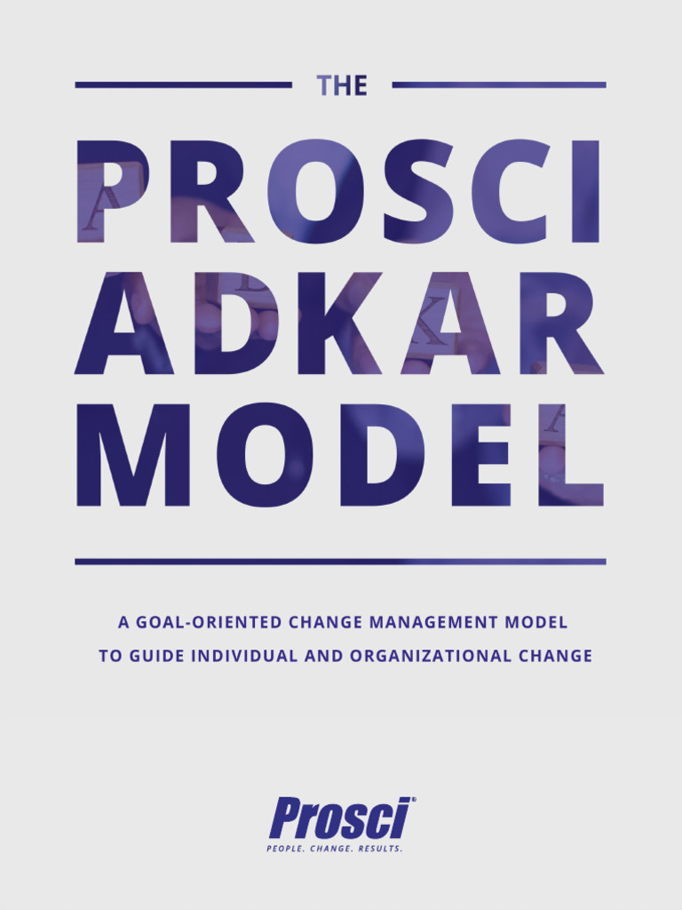 ADKAR 6 In1 | PDF | Change Management | Motivation