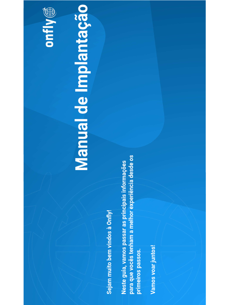 Manual Implantacao Onfly | PDF