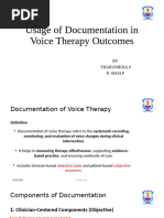 CAPE-V Scoring Guidelines and Example | PDF | Human Voice | Perception