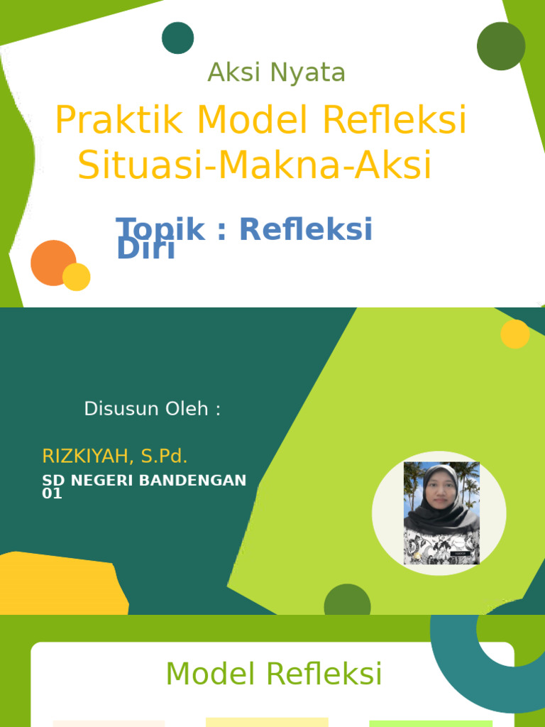 Praktik Model Refleksi Situasi - Makna - Aksi | PDF