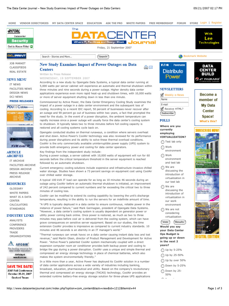 Data Centers | PDF | Data Center