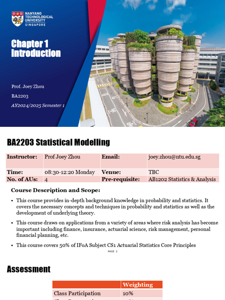 BA2203 - Ch1 - 24S1 - Full - v.2024.08.12 (Final) | PDF | Statistics ...