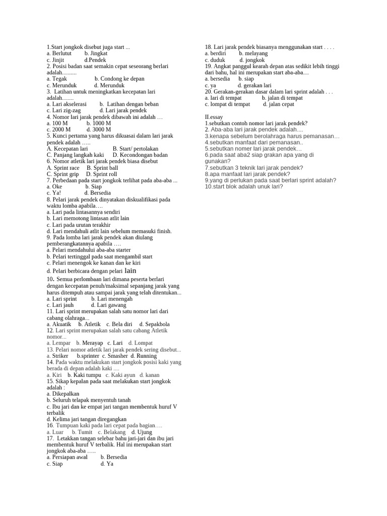 Pts 2025 Kelas 7 | PDF