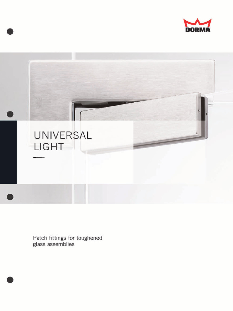 Universal Light Patch Fitting | PDF