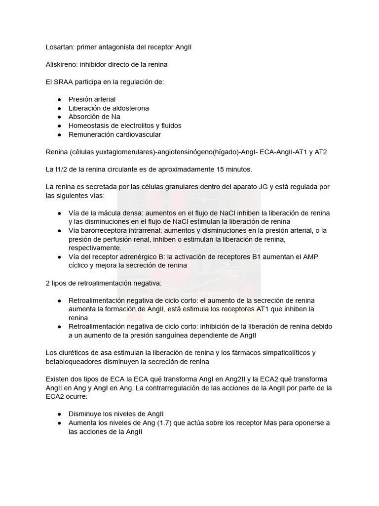 Sraa Ieca | PDF | Angiotensina | Sistema endocrino
