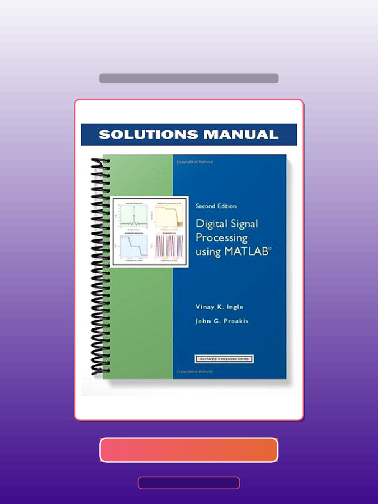 Digital Signal Processing Using Matlab 2nd Edition by K Full Version | PDF