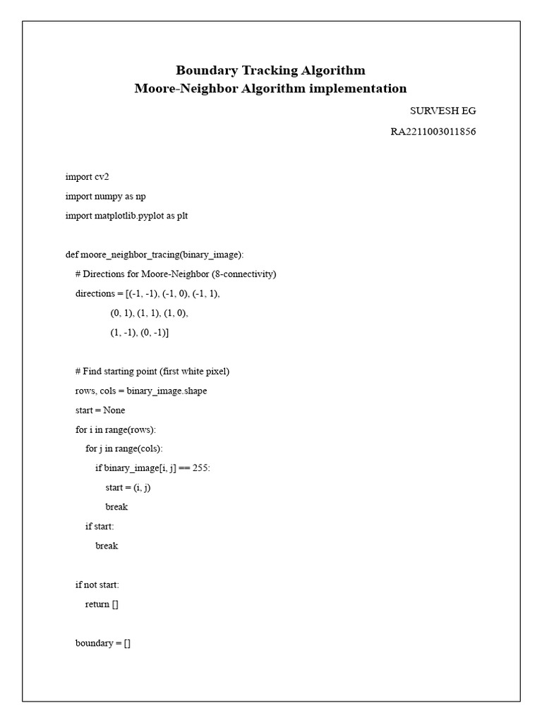Assignment CV 856 | PDF