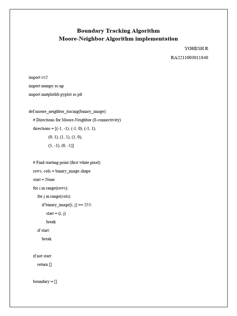 Assignment (CV) | PDF
