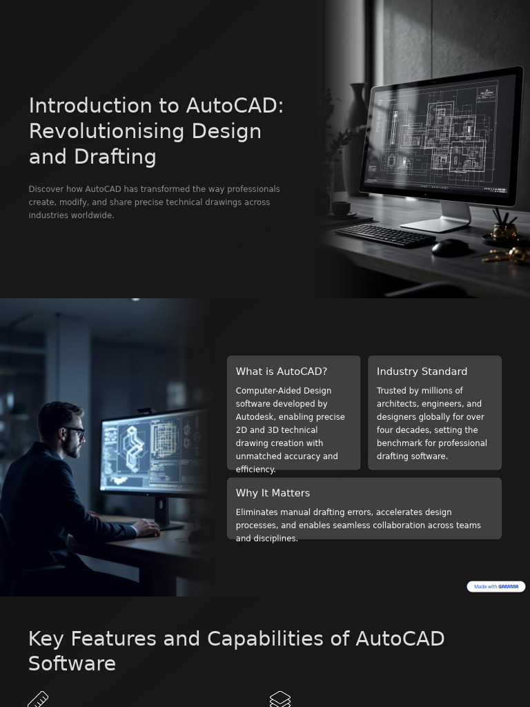 AutoCAD Essentials for Design Professionals | PDF | Technical Drawing ...