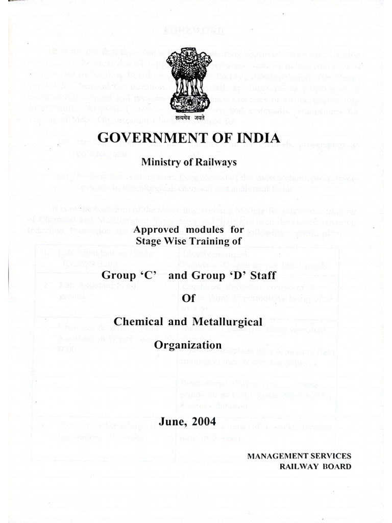 CMT Training Module 2004 | PDF