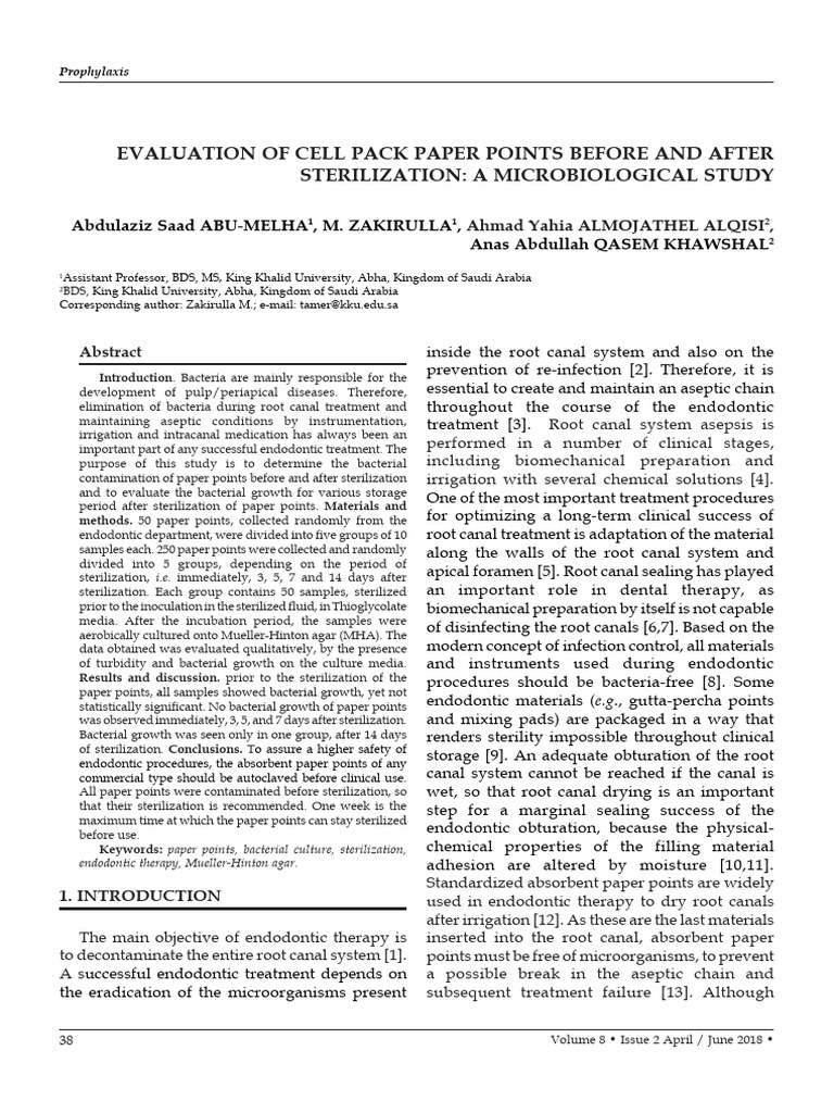 Evaluation of Cell Pack Paper | PDF | Sterilization (Microbiology ...