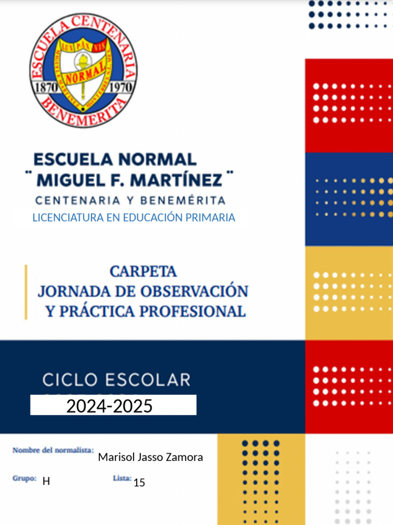 2° Semestre - Carpeta Jornada 1.1 | PDF