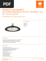 DN068 LED Luminaire Specifications | PDF | Lighting | Light