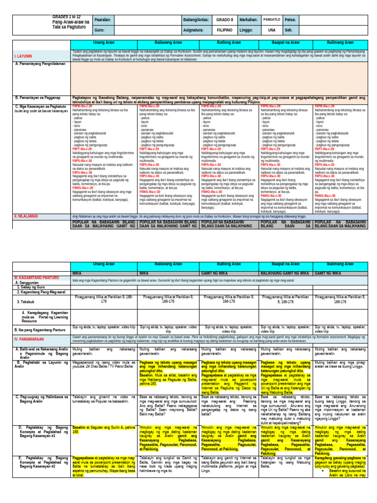 Q3 - Week 1 - Fil8 | PDF