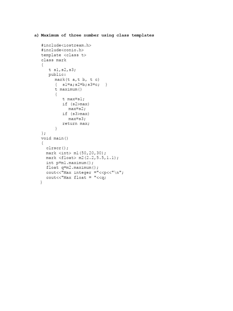 Lab Pgms | PDF