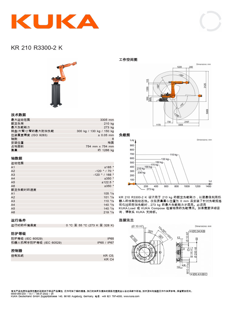 KR210R3300 2K | PDF