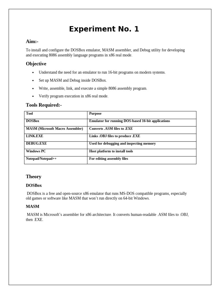 COA Experiment 1 To 10 | PDF | Binary Coded Decimal | Division (Mathematics)