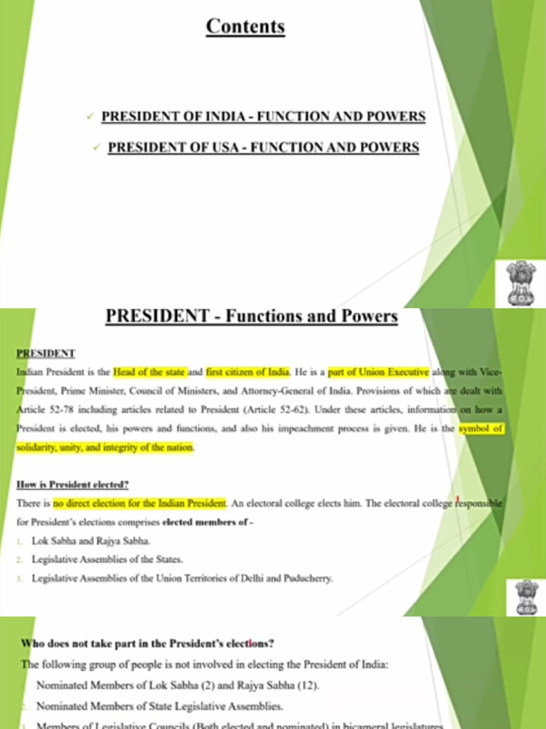 President Powers | PDF
