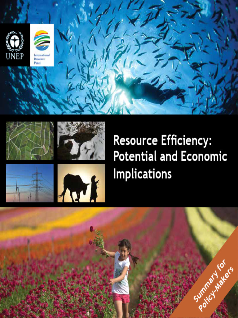 Resource Efficiency Potential and Economic Implications Summary For ...