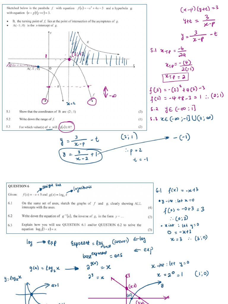 Calculus Graphs Overview | PDF
