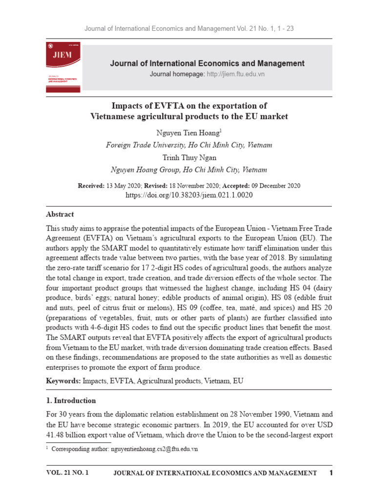Article 1 Vol.121 No.1!19!27 - Article Text | PDF | Vietnam ...