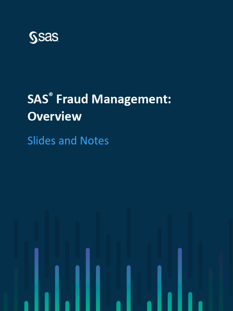SAS Fraud Management Overview Guide | PDF | Sas (Software ...
