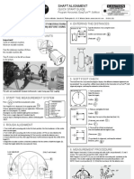 Reverse Dial Alignment Procedure | PDF | Engineering Tolerance | Mechanical Engineering
