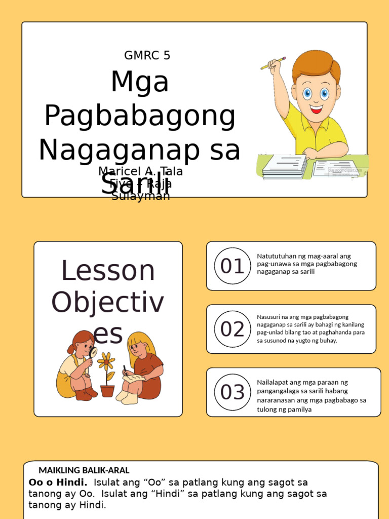 GMRC 5 Q1 WK2 Revised Curriculum | PDF